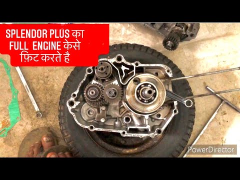 Splendor Plus Full Engine Restoration Splendor Ka Full Engine Kese Fit ...