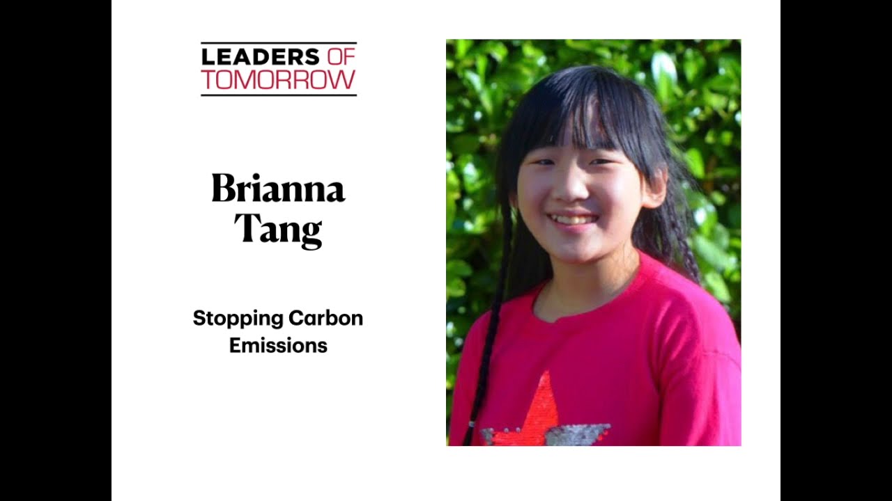 Brianna Tang - Stopping Carbon Emissions - Leaders of Tomorrow Academy ...