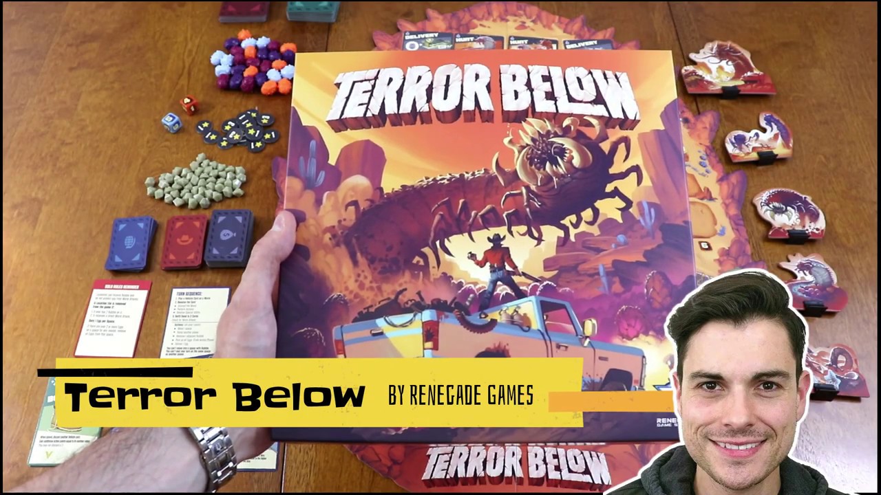 Terror Below Review of Final Production + Solo Mode - YouTube