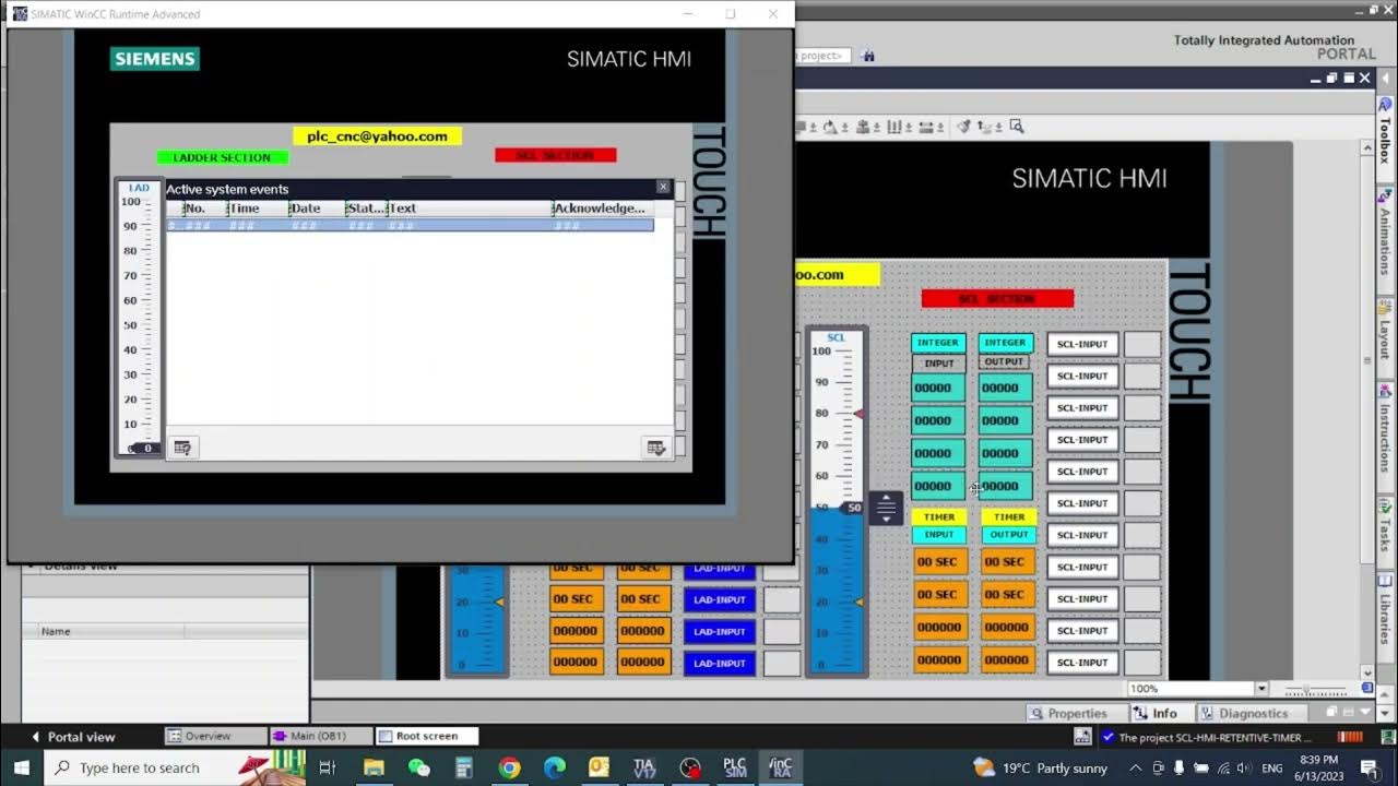 SCL / LAD Retentive Timer - Time Accumulator - TONR TIA PORTAL 17 - YouTube