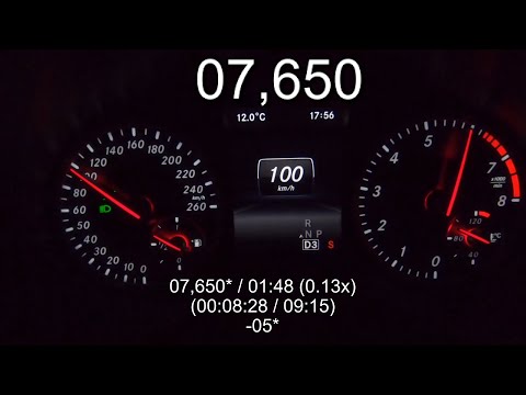 Mercedez Benz A180 w176 Pre-FL 0-60 Attempt #2 加速