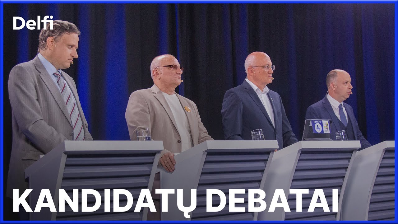 Europos Parlamento rinkimų debatai. IV laida - YouTube
