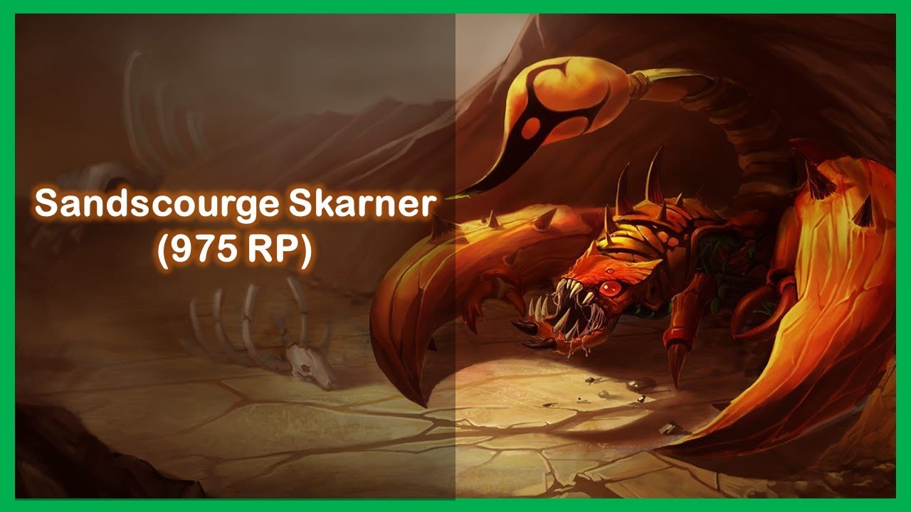 Sandscourge Skarner - League of Legends - YouTube