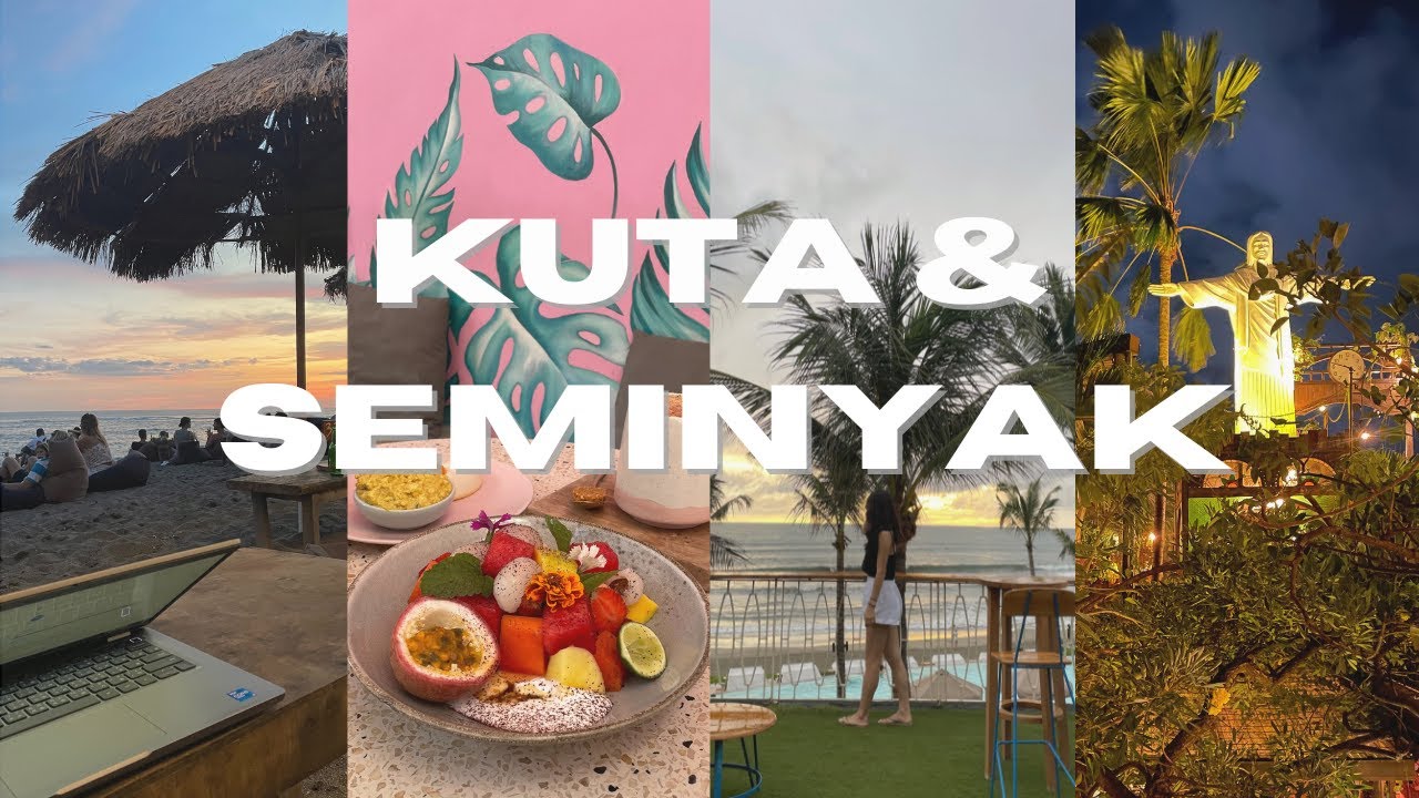 Bali vlog in Kuta & Seminyak | Sunset by the beach, beach club, Nyepi ...