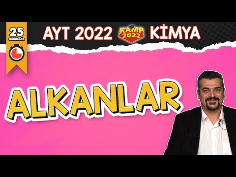 Alkanlar | AYT Kimya #Kamp2022