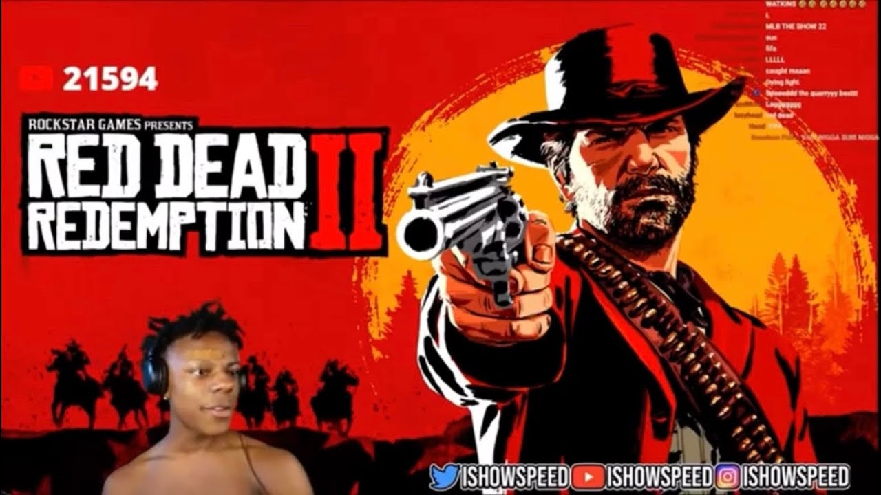 IShowSpeed Plays Red Dead Redemption 2 - YouTube
