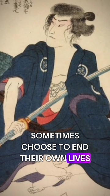 Seppuku: Why Samurais Executed Themselves #history #shorts # ...