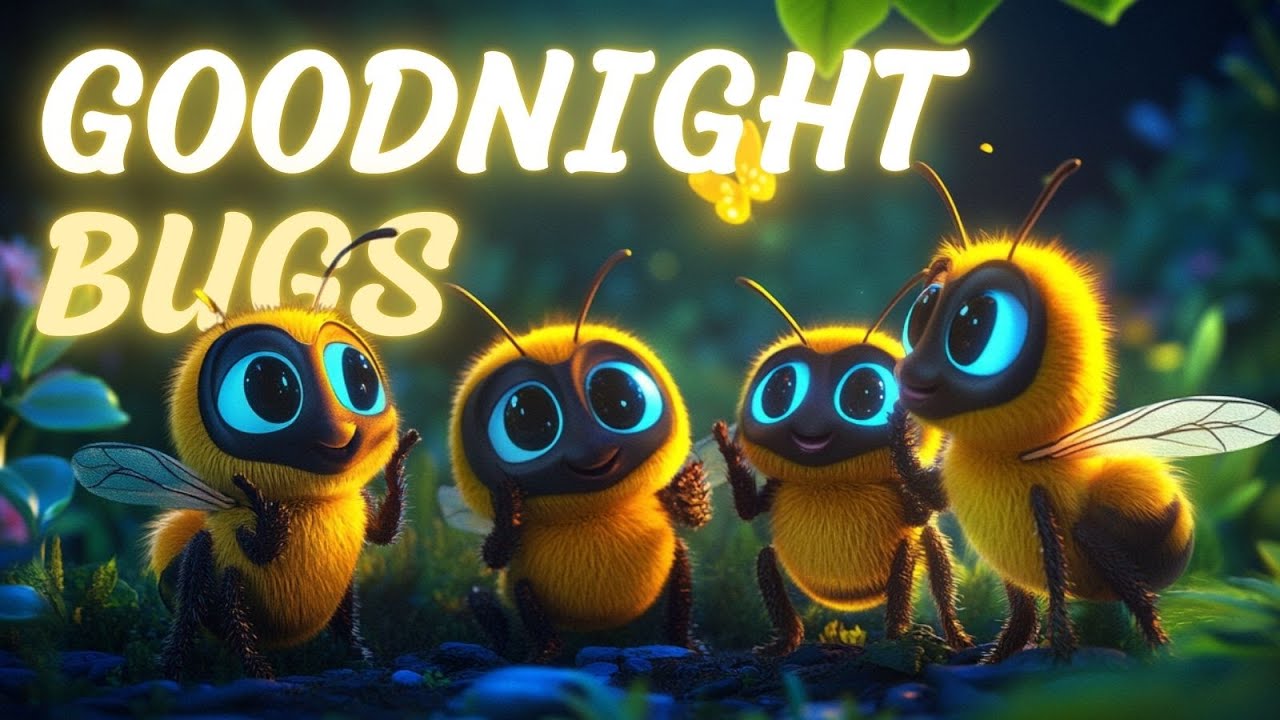 Goodnight Orchard Bugs 🐝🐞 | 1 hour bedtime story | Bedtime Story for ...