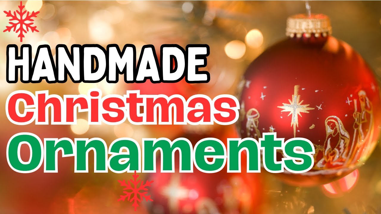The BRILLIANT Ways To Make Your Own DIY Christmas Ornaments - YouTube
