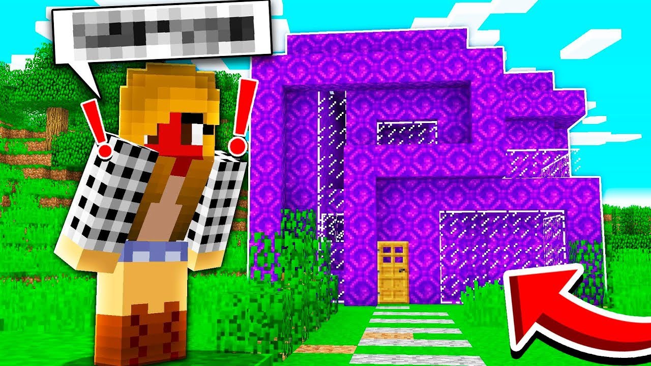 I Pranked a GIRL's MINECRAFT HOUSE Using PORTALS! (With MooseCraft ...
