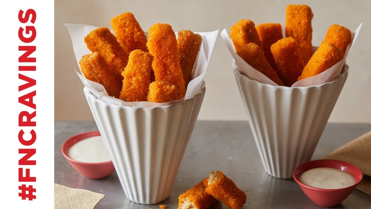 Copycat Cheetos Chicken Fries | Food Network - YouTube
