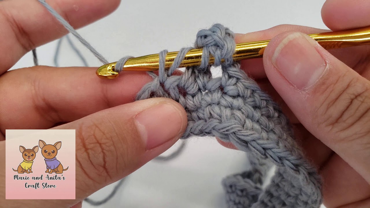 Crochet Basics - Double Treble Stitch (dtr) - YouTube