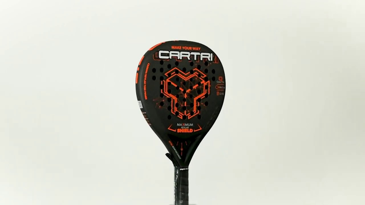 Cartri Shield Maximum Kevlar Video Presentazione Racchetta pala padel ...