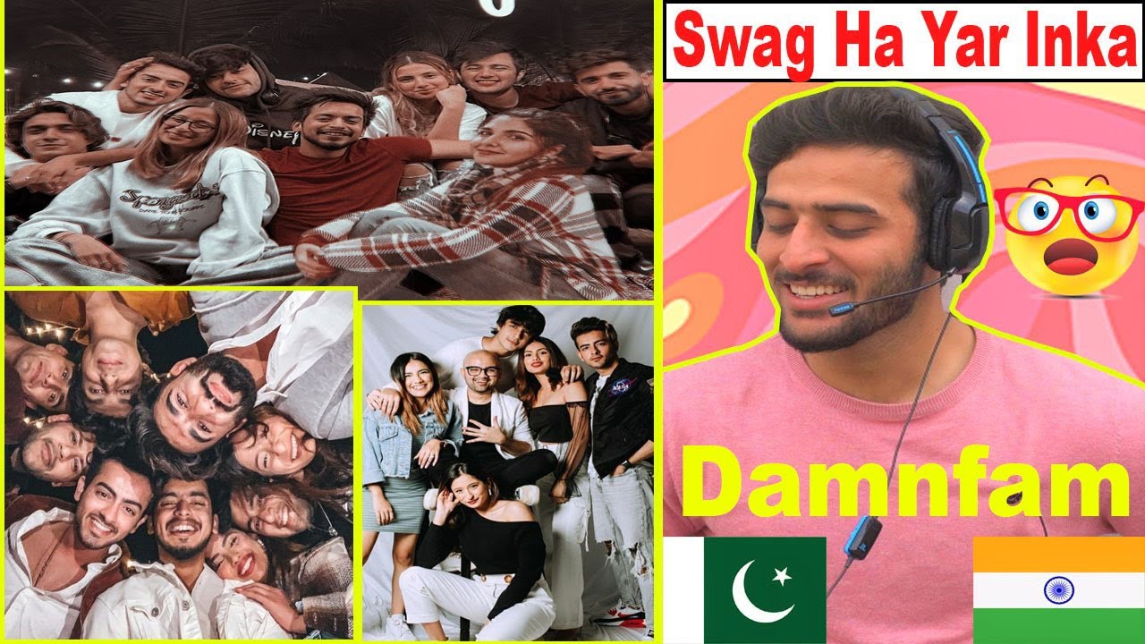 Damn Fam Instagram REELS | Pakistani Reaction | Indian Tiktoker - YouTube