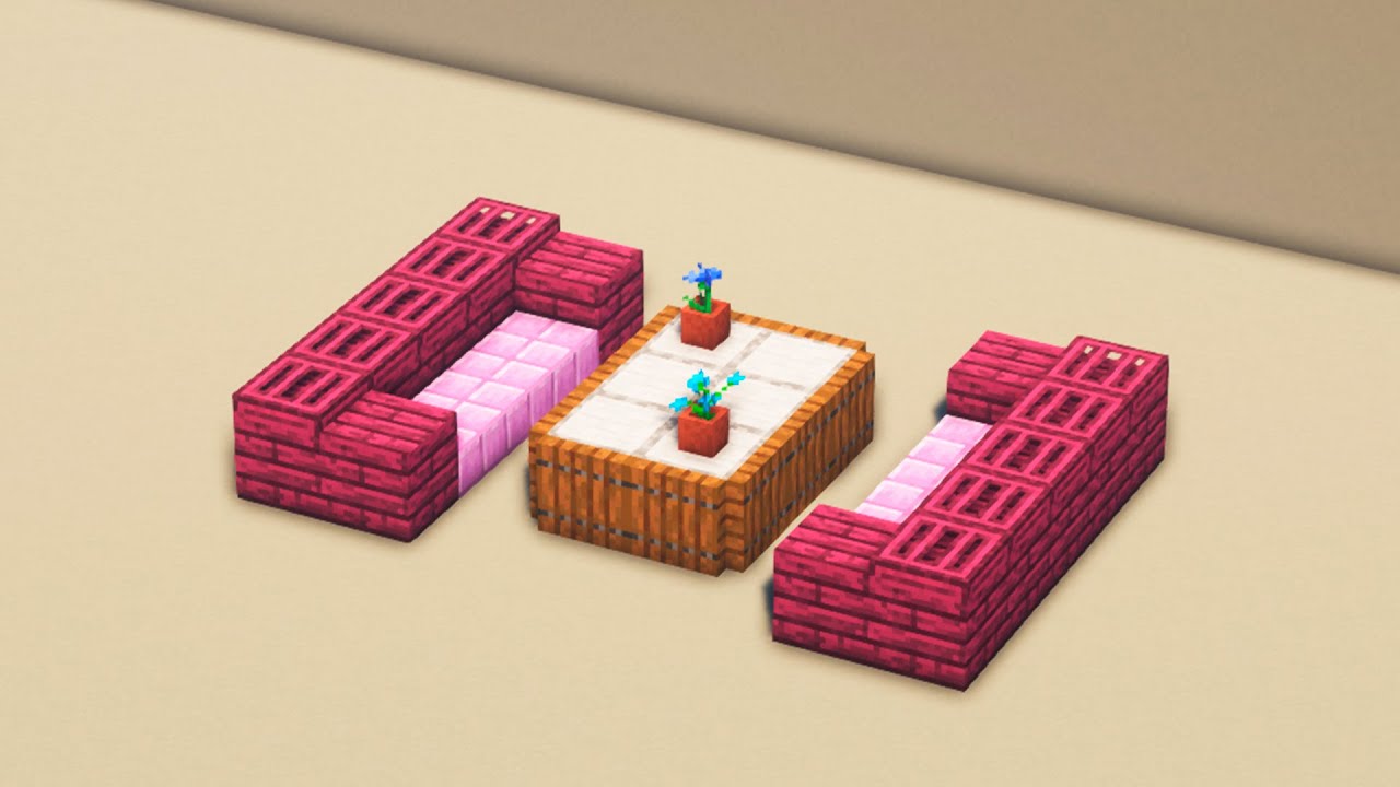 Large Table for Two in Minecraft - YouTube