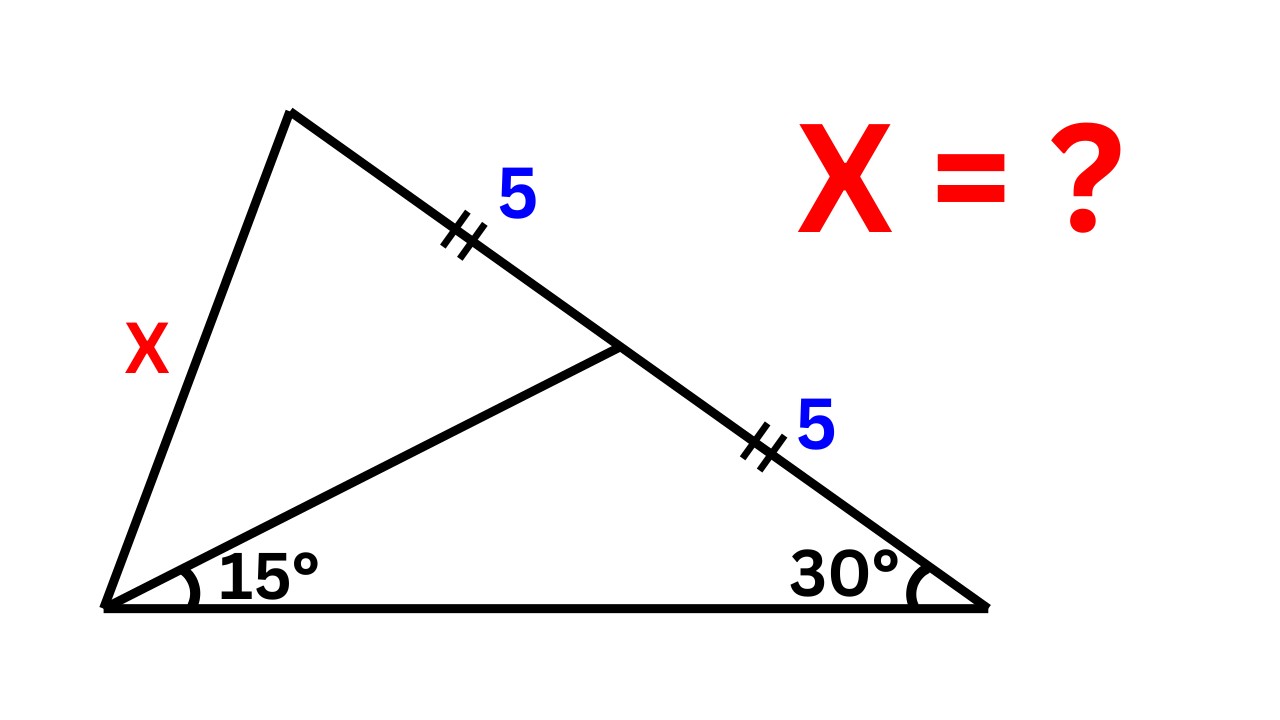 A Very Nice Geometry Challenge | Maths Olympiad | 2 Different Methods ...