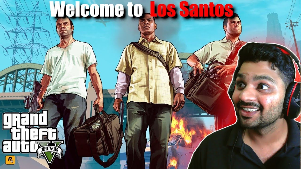 GTA V ! Starting From Start 😁GTA 5 Live - YouTube