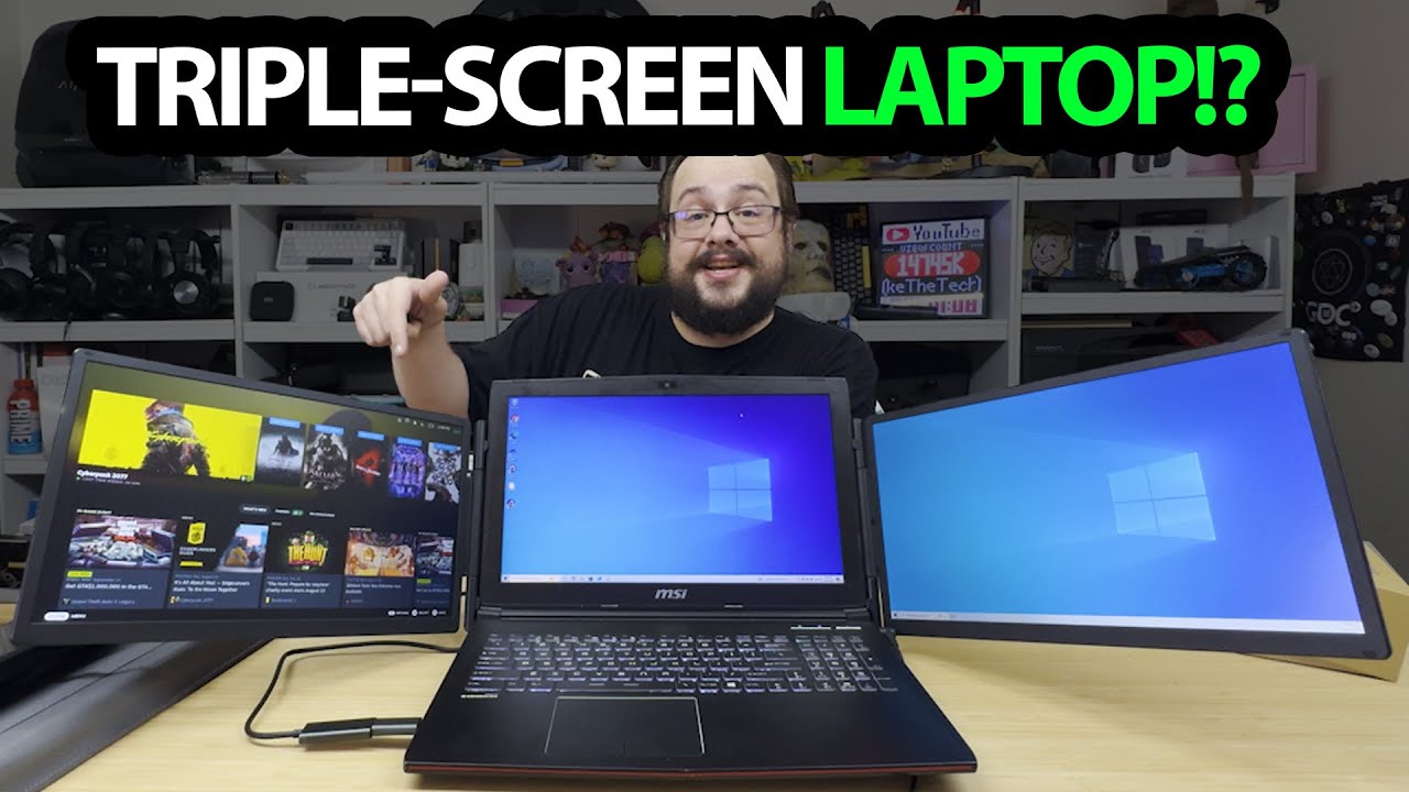 Multitask Like a Pro with This Detachable Laptop Monitor! - YouTube