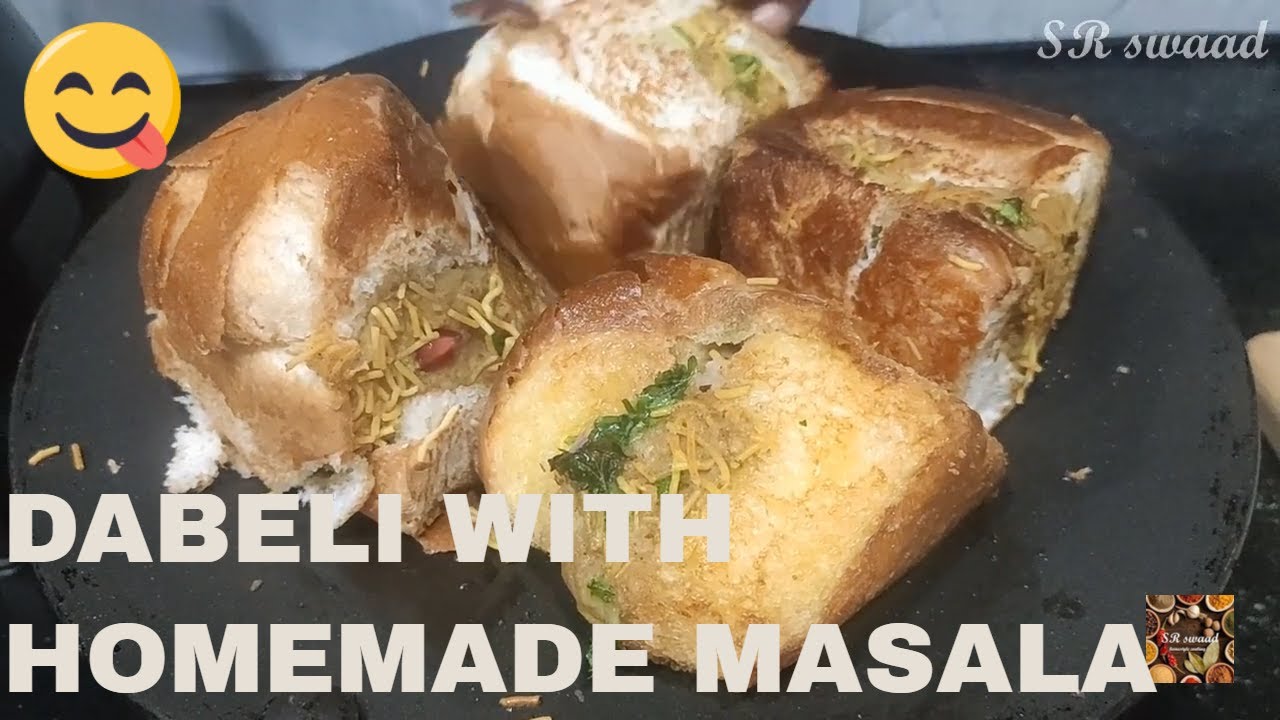 DABELI with homemade Dabeli masala I Dabeli I Indian Street Food Recipe ...