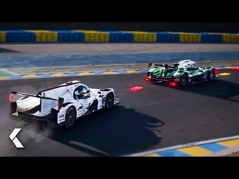 24h Le Mans Racing into the Night - GRAN TURISMO Clip (2023) | David Harbour