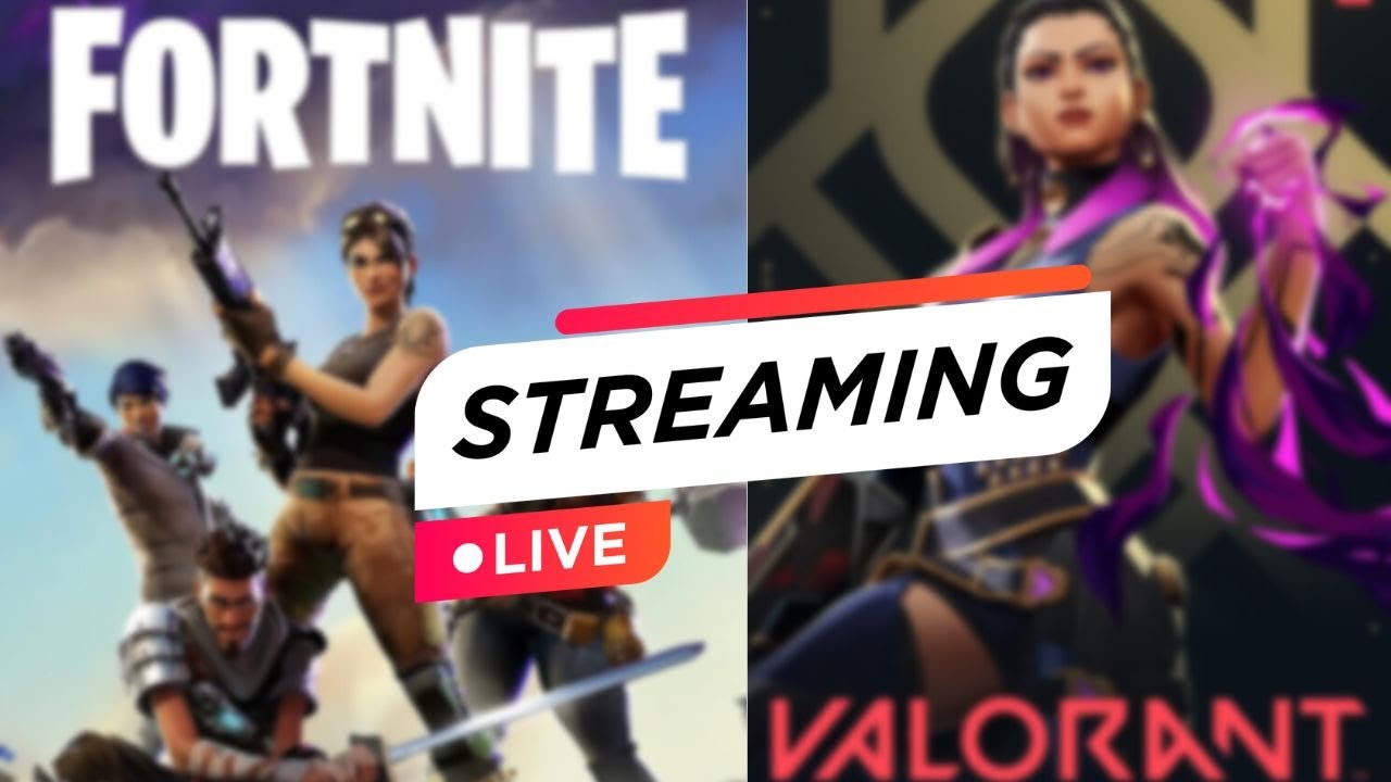 fortnite & valorant fun stream - YouTube
