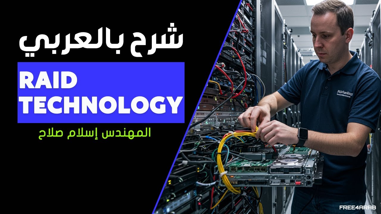 RAID Technology شرح بالعربي - YouTube