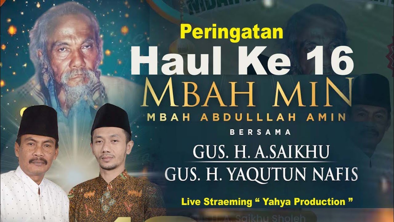 Live streaming Haul Ke Mbah Min ( Mbah Abdulloh Amin ) Di Makam Umum ...