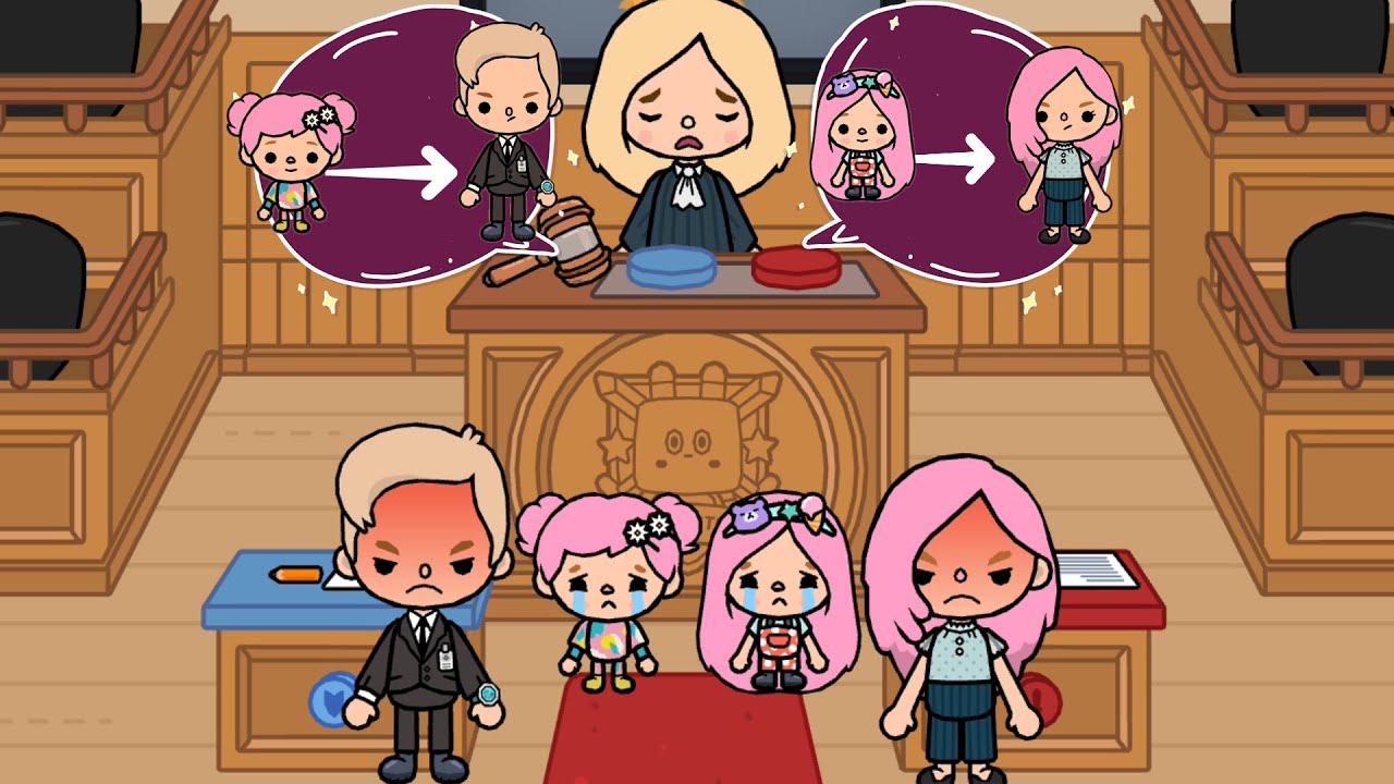 Sisters Get Separated In Divorce | Sad Story | Toca Life Story | Toca ...