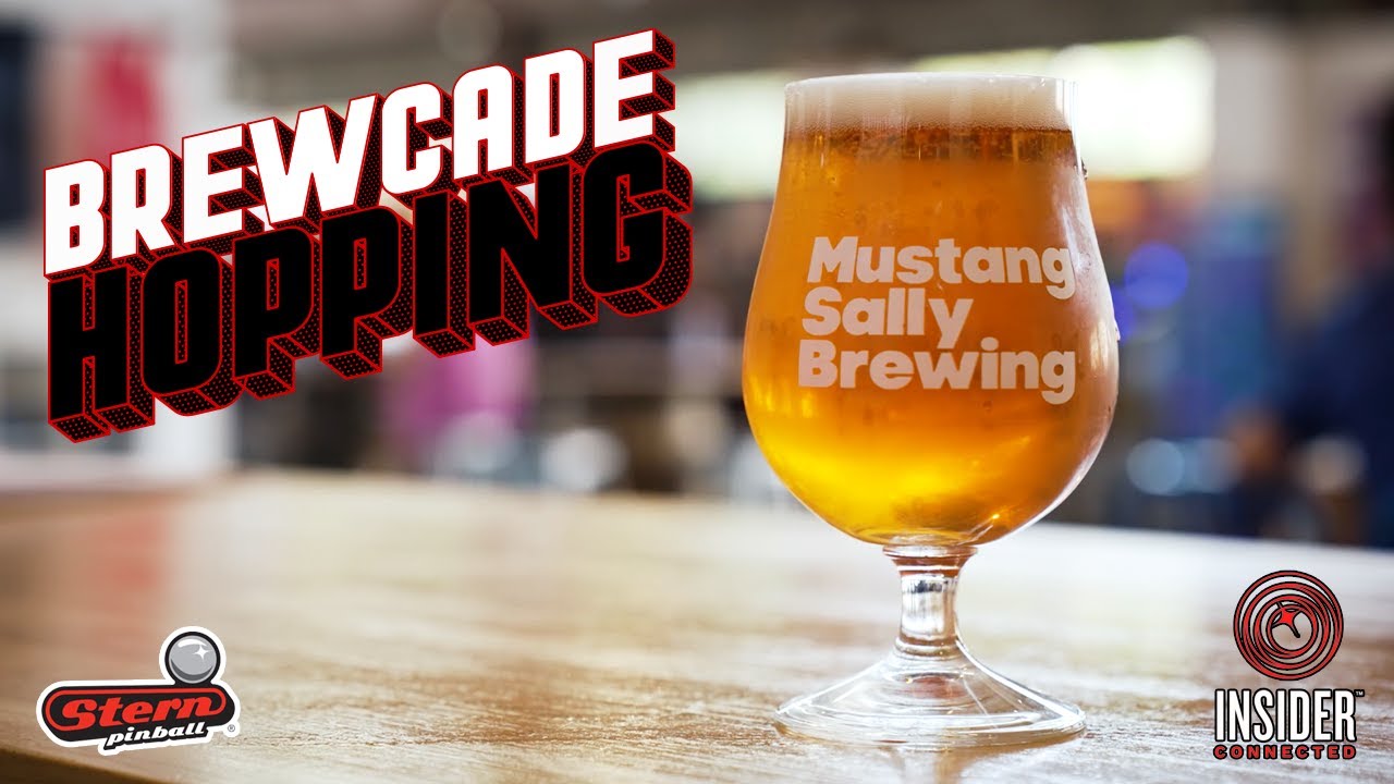 Stern Pinball's Brewcade Hopping with Mustang Sally Brewing Company ...