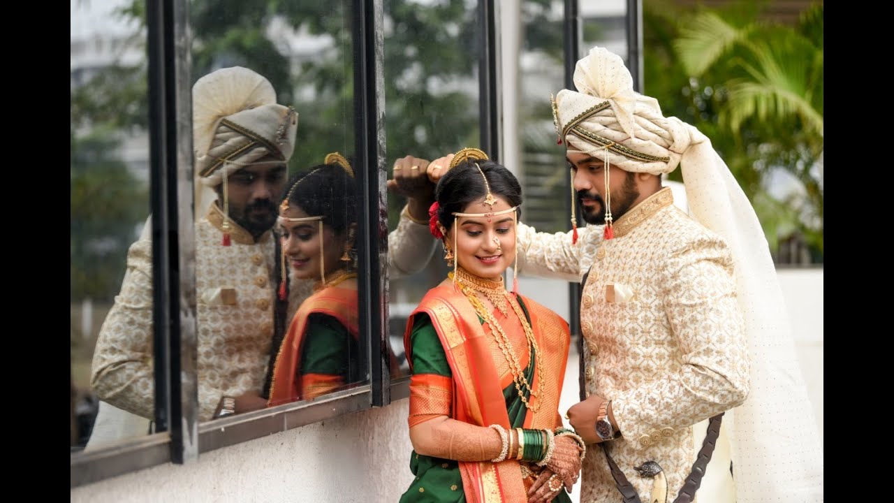 The Grand Maratha Wedding | Nikhil & Neha | Wedding Highlights | 2021|# ...