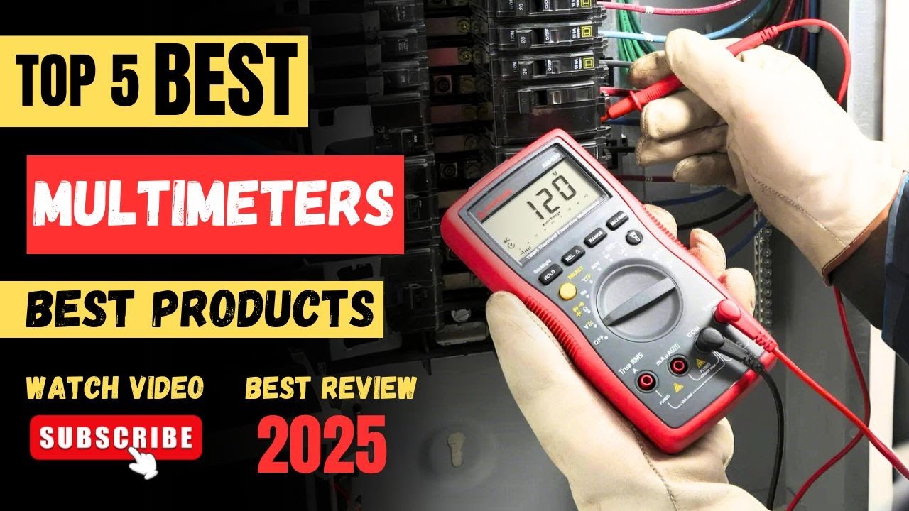 Top 5 BEST Multimeters of 2025 (Multimeter Review) - YouTube