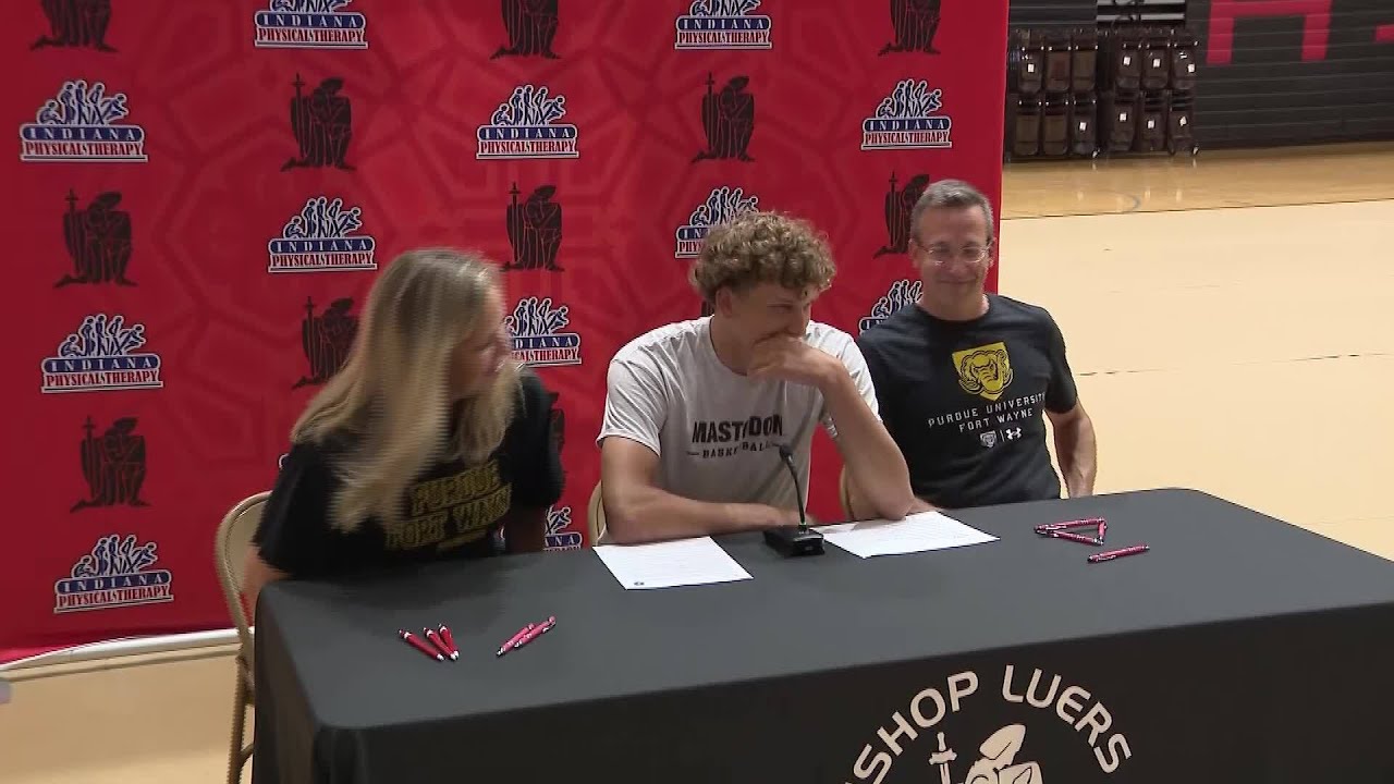 Danny Kelly full interview on signing with Purdue Fort Wayne basketball ...