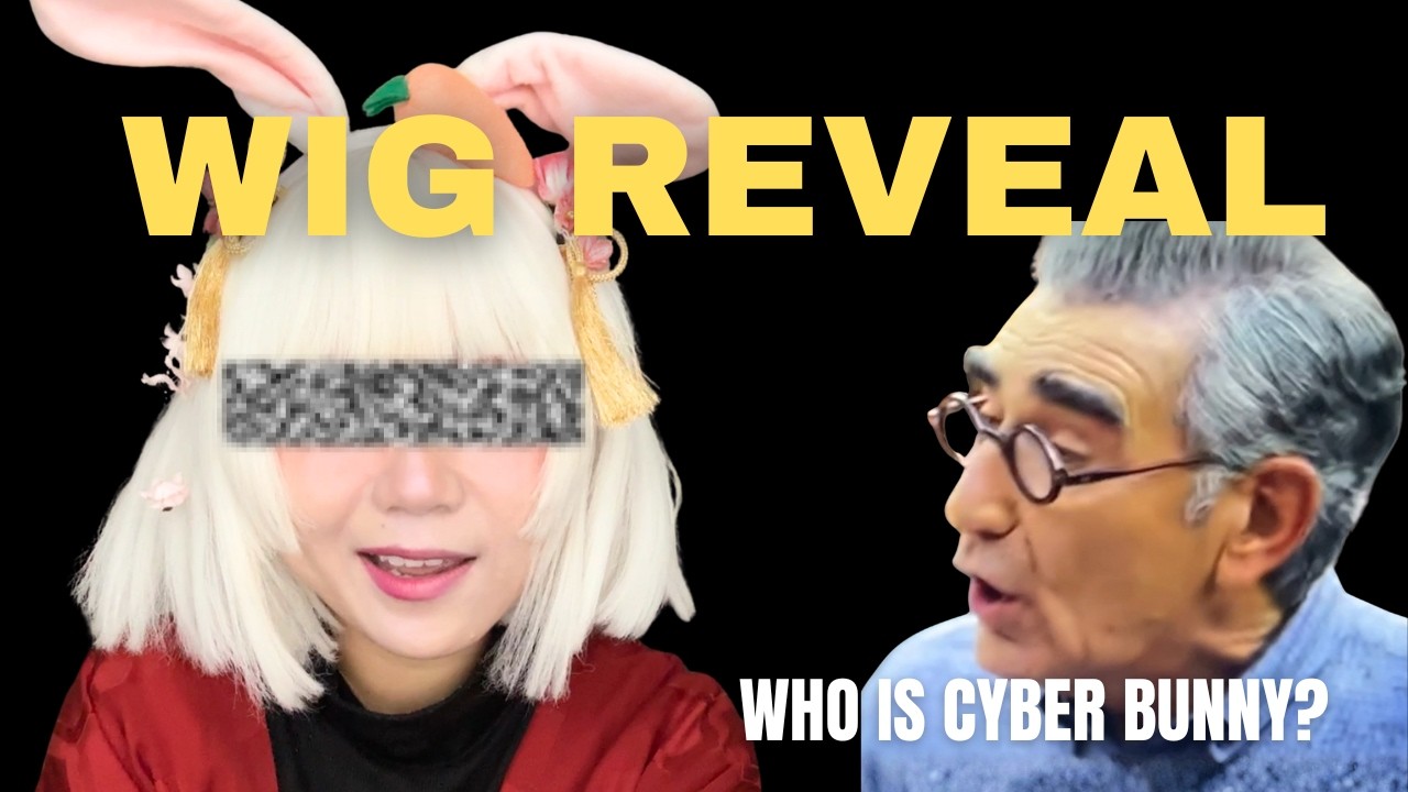 The girl behind Cyber Bunny... WIG REVEAL - YouTube