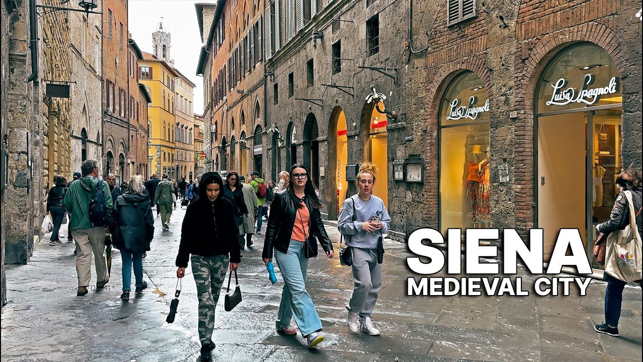 A walking tour of Siena, Italy: Discovering its landmarks, architecture ...