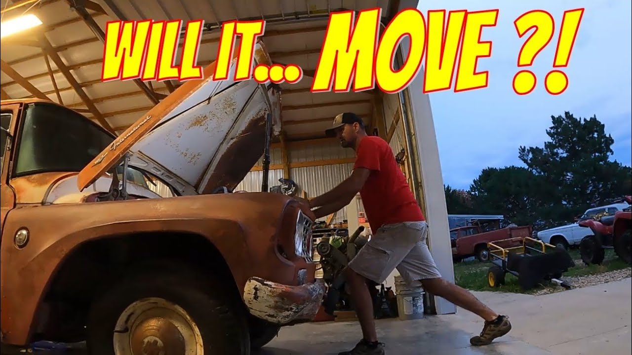 International Harvester C110 gets Chevy parts to make it MOVE! - YouTube