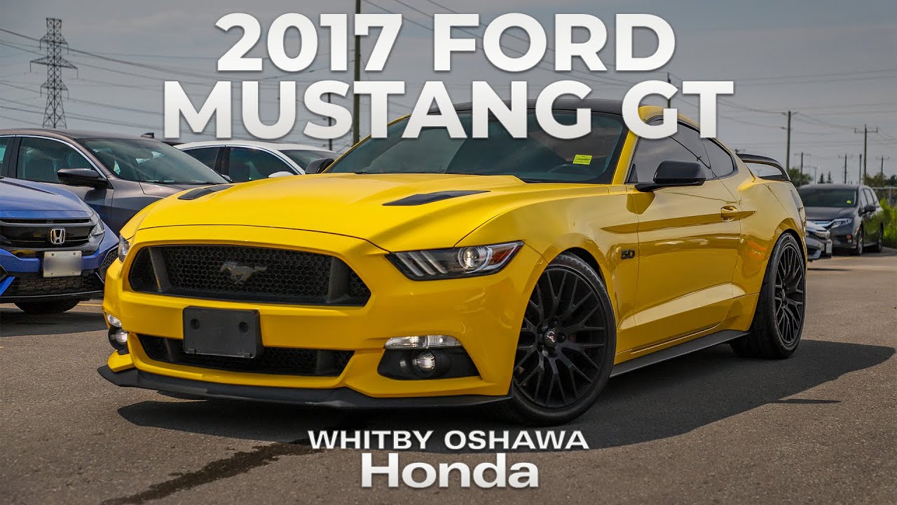 2017 Ford Mustang GT in Triple Yellow | US7967 - YouTube