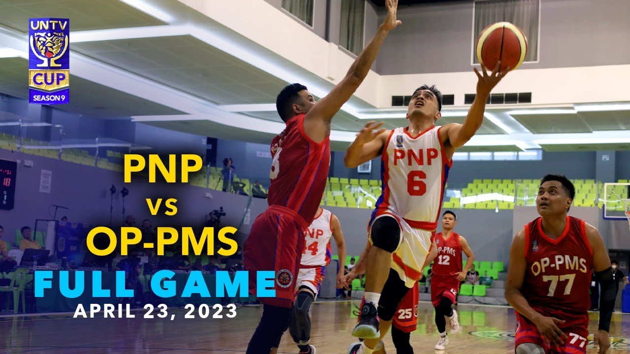 UNTV Cup: PNP Responders vs. OP-PMS Trailblazers | April 23, 2023 ...