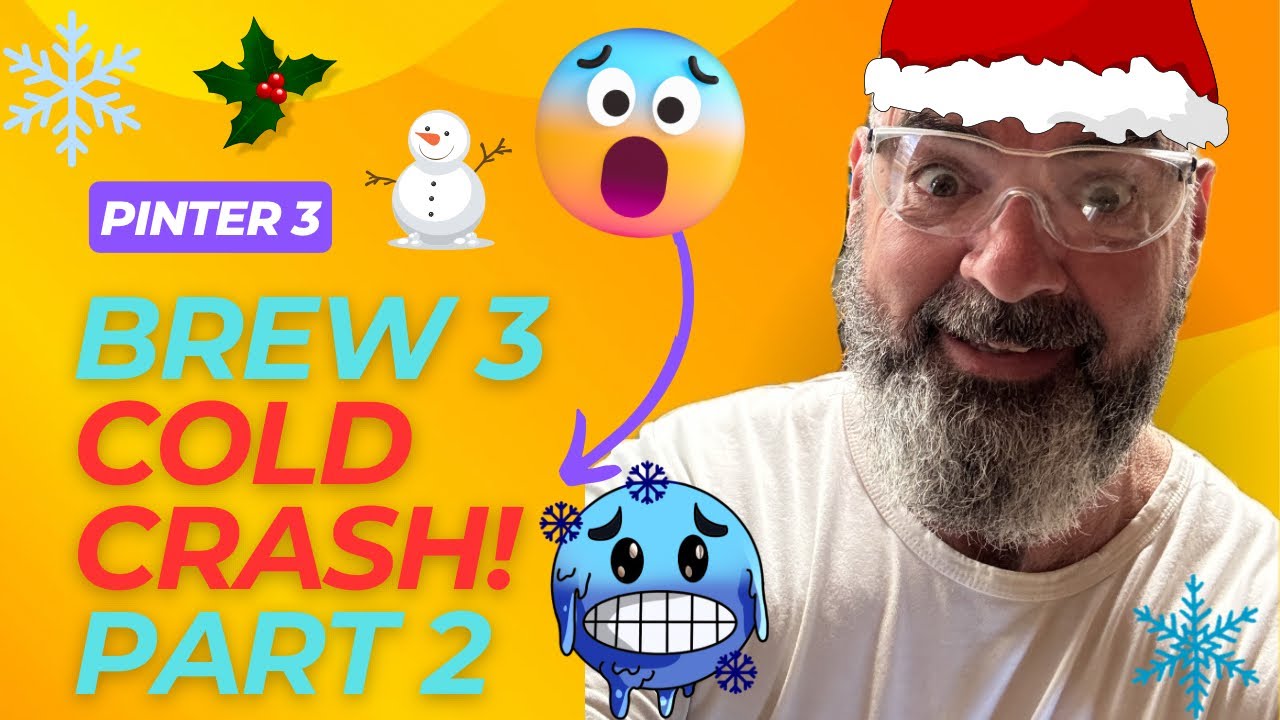 Pinter 3: Cold Crashing Cider at Christmas The Whole Nine Yards - YouTube