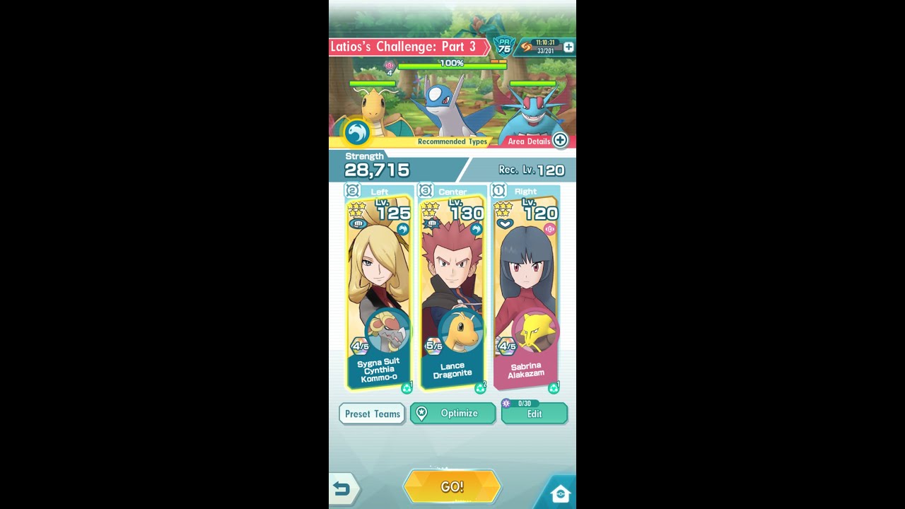 Pokémon Masters EX: Lance Dance aka Hyper Beam Team aka 130 DNite goes ...