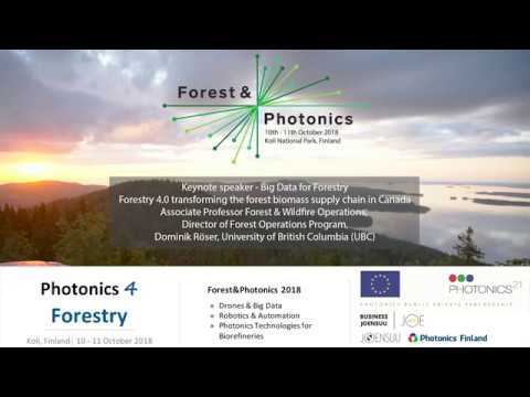 Big Data for Forestry, Keynote Speaker: Director of Forest Operations ...