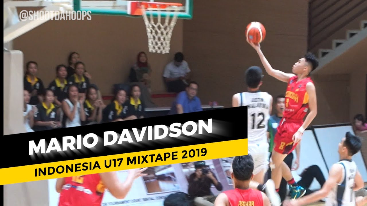 #TIMNASBASKET | MARIO DAVIDSON | INDONESIA U-17 MIXTAPE - YouTube