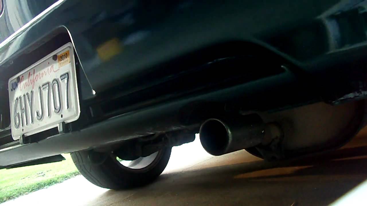 My Integra Stock Exhaust - YouTube