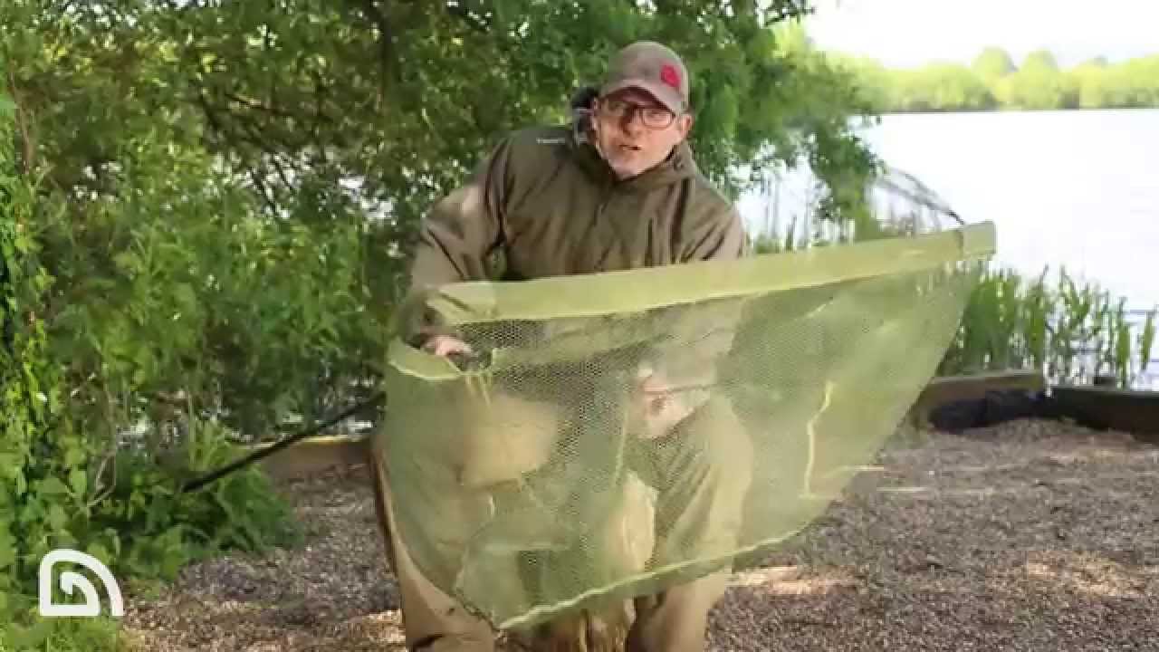 Trakker Shallow Landing Net Mesh - YouTube