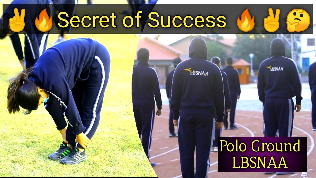 Daily morning exercise routine of Trainee officers 🇮🇳in LBSNAA - YouTube