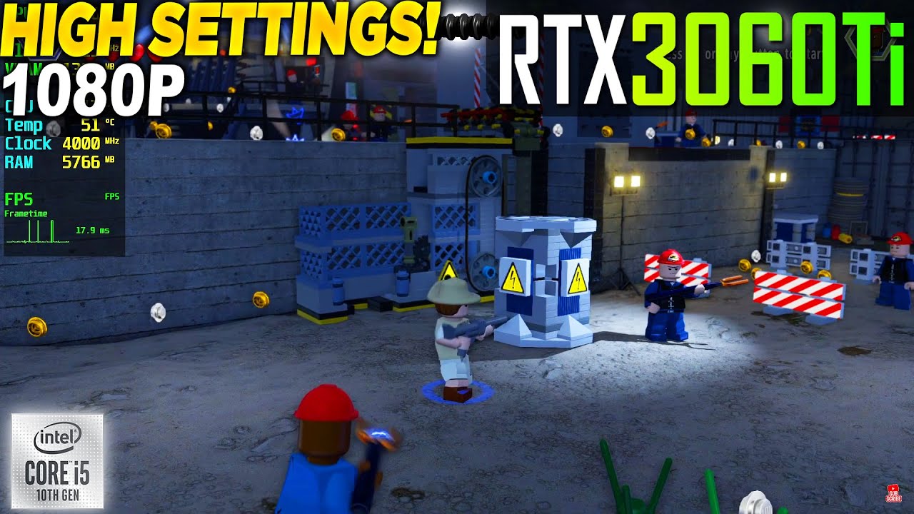 LEGO Jurassic World RTX 3060 Tİ - 1080p High, - YouTube