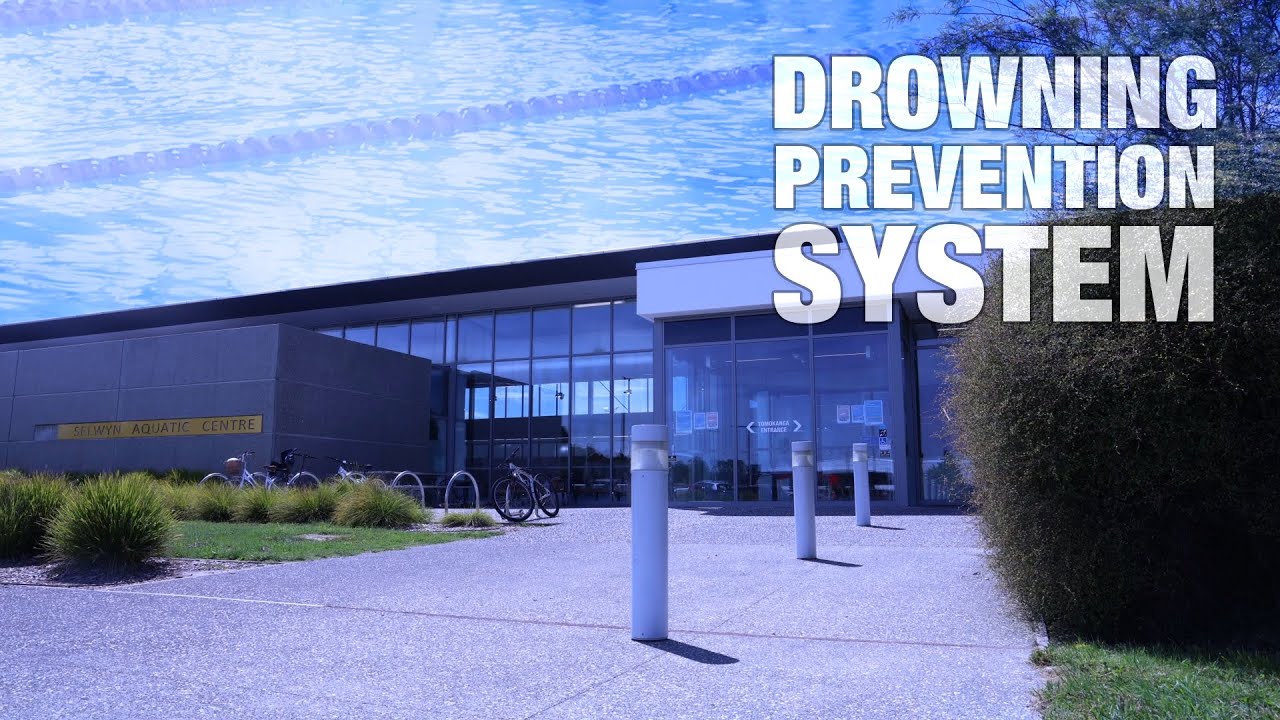 Drowning Prevention System arrives at Selwyn Aquatic Centre - YouTube