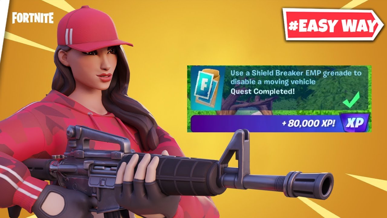 How to Use a Shield Breaker EMP grenade to disable a moving vehicle ...