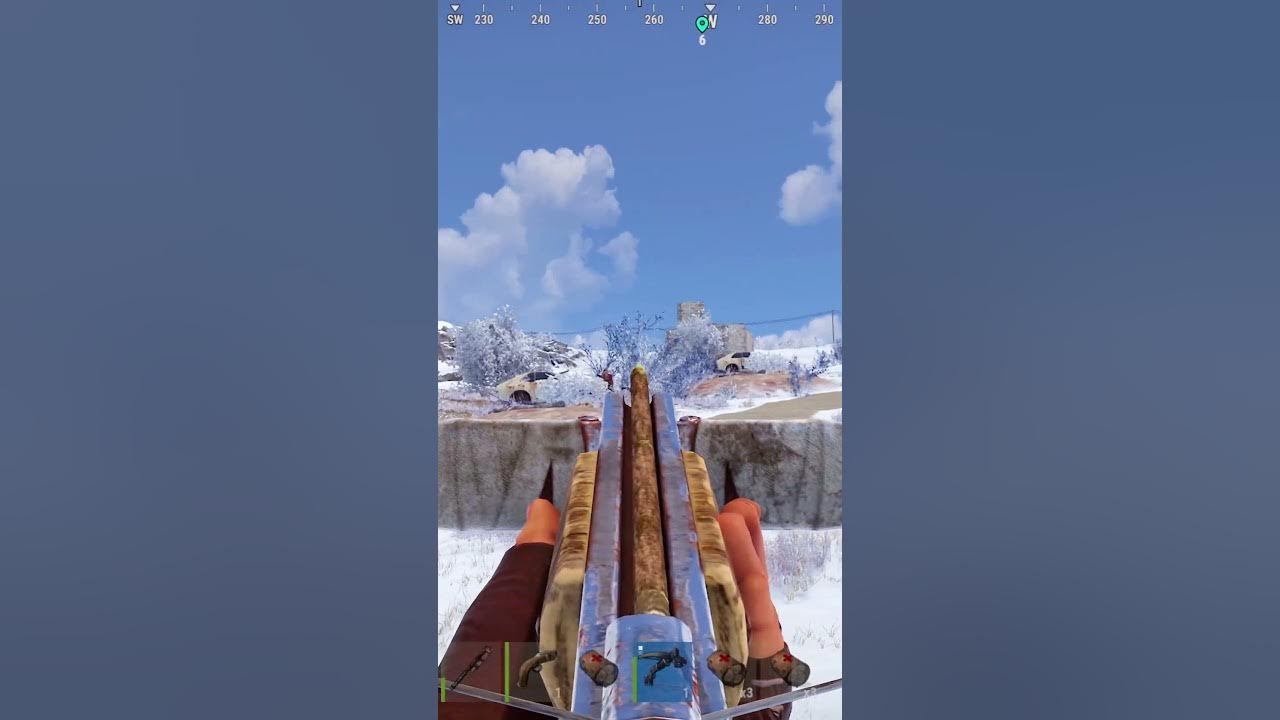 Rust Primitive 1v2 #rust #rustpvp #rustgame #shorts - YouTube