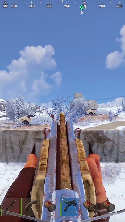 Rust Primitive 1v2 #rust #rustpvp #rustgame #shorts - YouTube