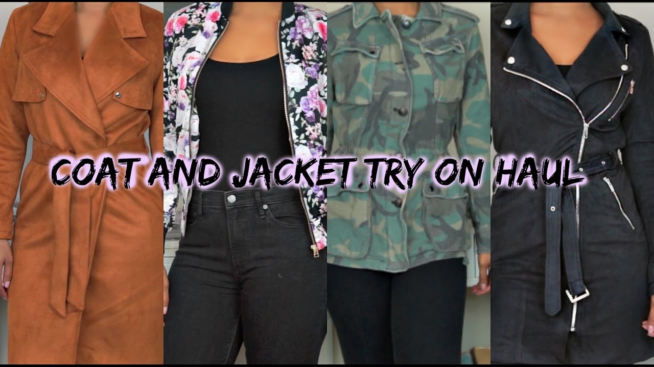Try On Coat and Jacket Haul - YouTube